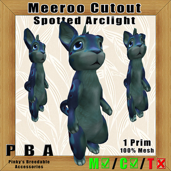 Second Life Marketplace - Meeroo Cutout Spotted Arclight